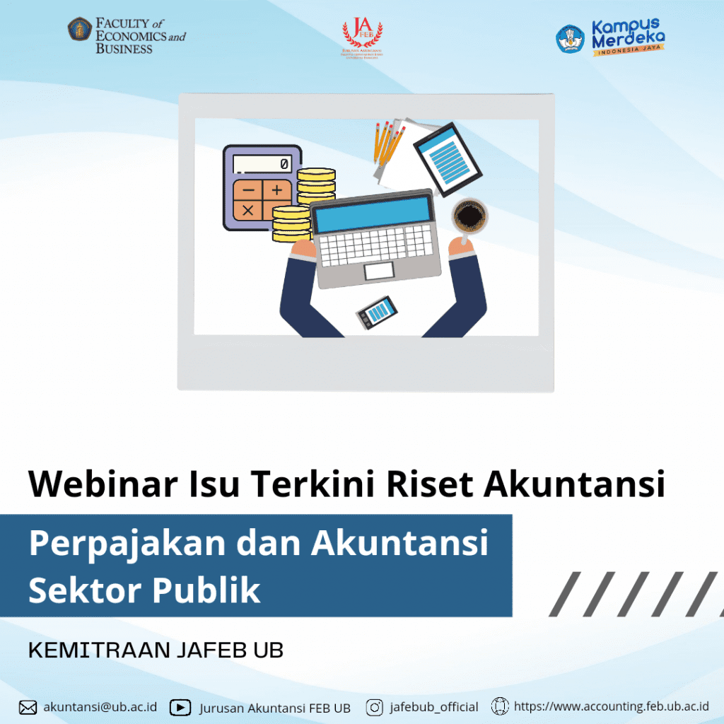 Webinar Riset Akuntansi : Perpajakan dan Akuntansi Sektor Publik - Fakultas Ekonomi dan Bisnis ...