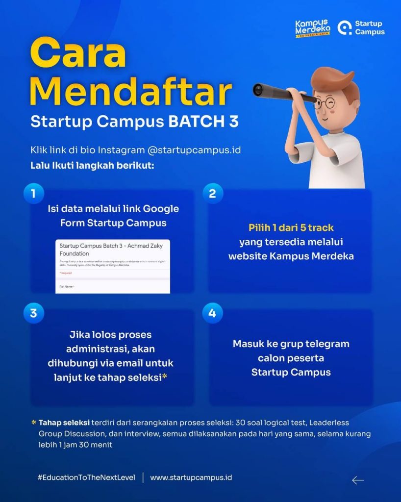 Startup Campus, Build Your Teach Skills! - Fakultas Ekonomi dan Bisnis Universitas Brawijaya