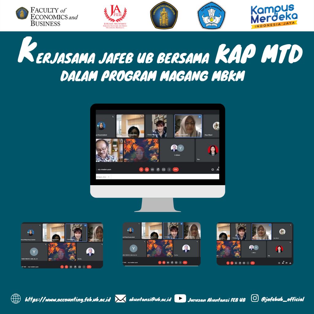 Kerjasama JAFEB UB Bersama KAP MTD dalam Program Magang MBKM - Fakultas ...