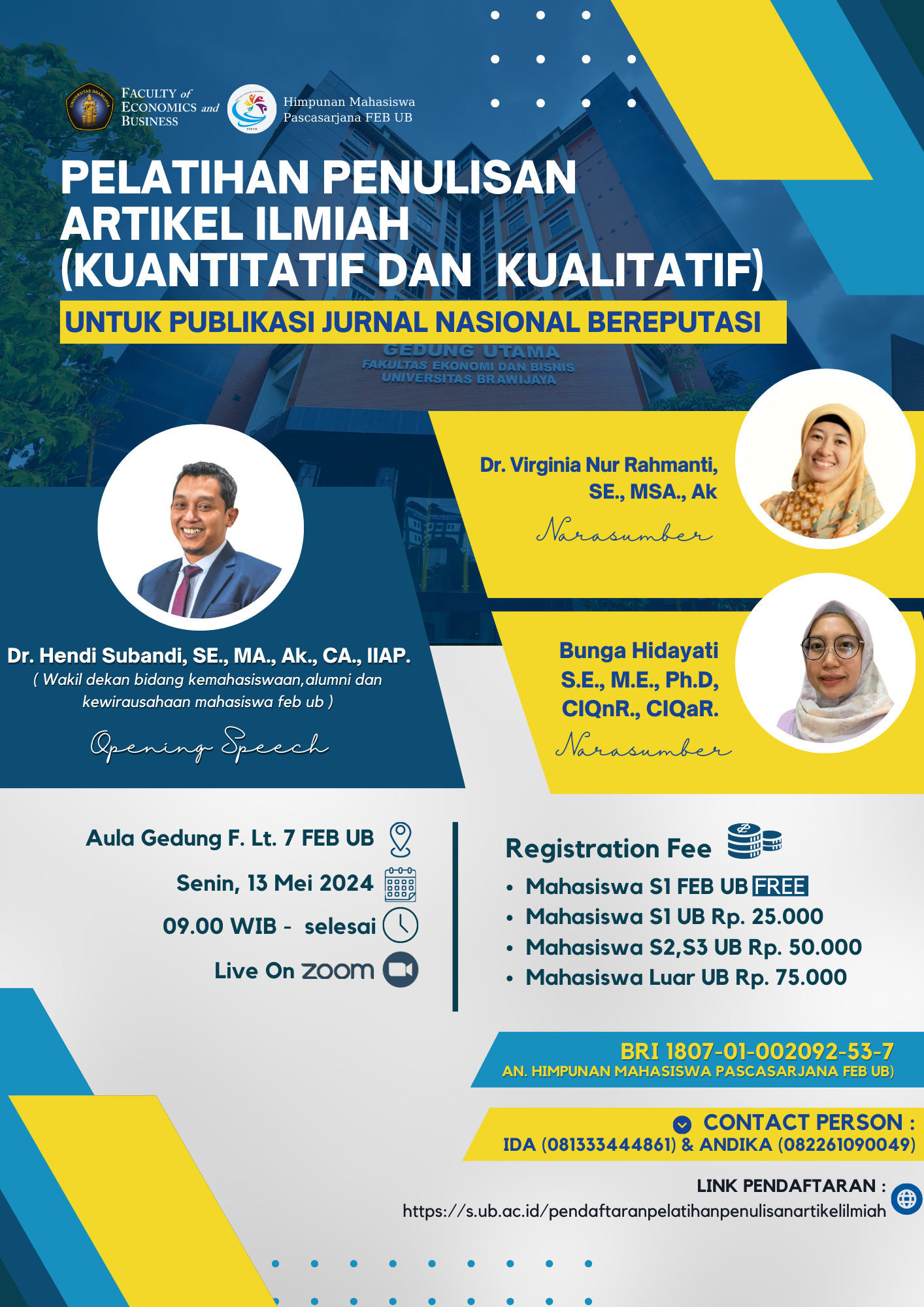 Pelatihan Penulisan Artikel Ilmiah - Fakultas Ekonomi dan Bisnis ... Pelatihan Penulisan Artikel Ilmiah - Fakultas Ekonomi dan Bisnis ...