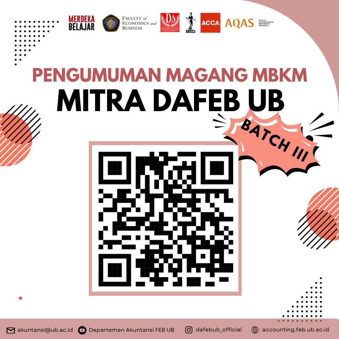 Pengumuman Mahasiswa Diterima Magang MBKM Mitra DAFEB UB Batch III ...